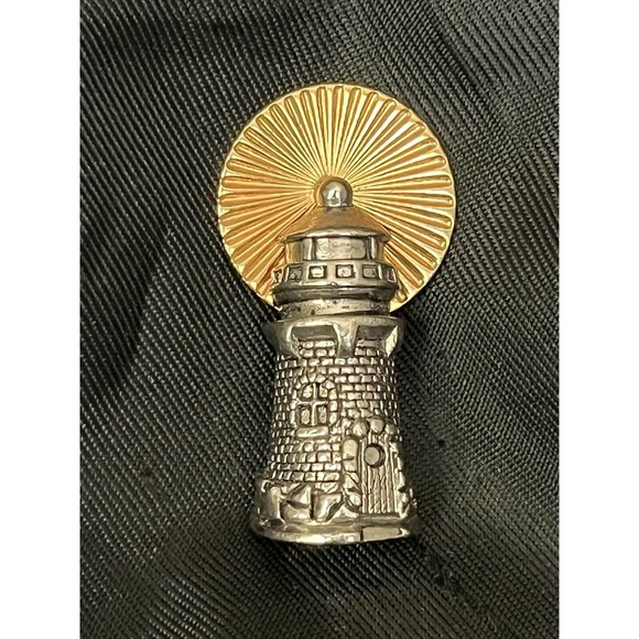 Avon | Jewelry | Vintage Lighthouse Pin By Avon Multi Metal Detailed ...